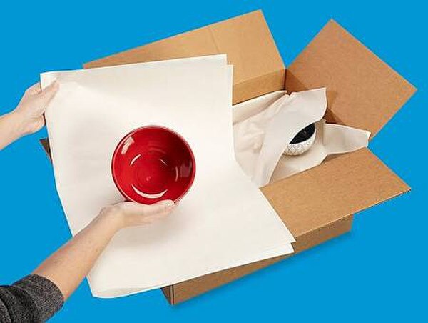 White Interleaf Tissue Paper 12X3360' per Roll Geami Machine | Emerald ...