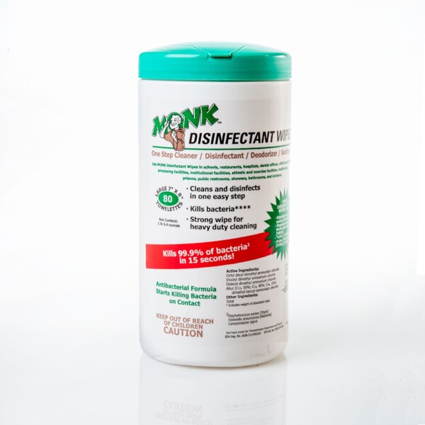 Monk Disinfectant Wipes | Emerald Brand